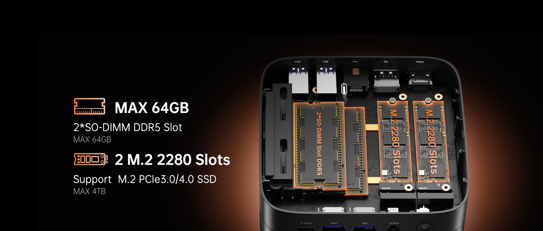 KAMRUI H1 AMD Ryzen 7 6800H Mini PC